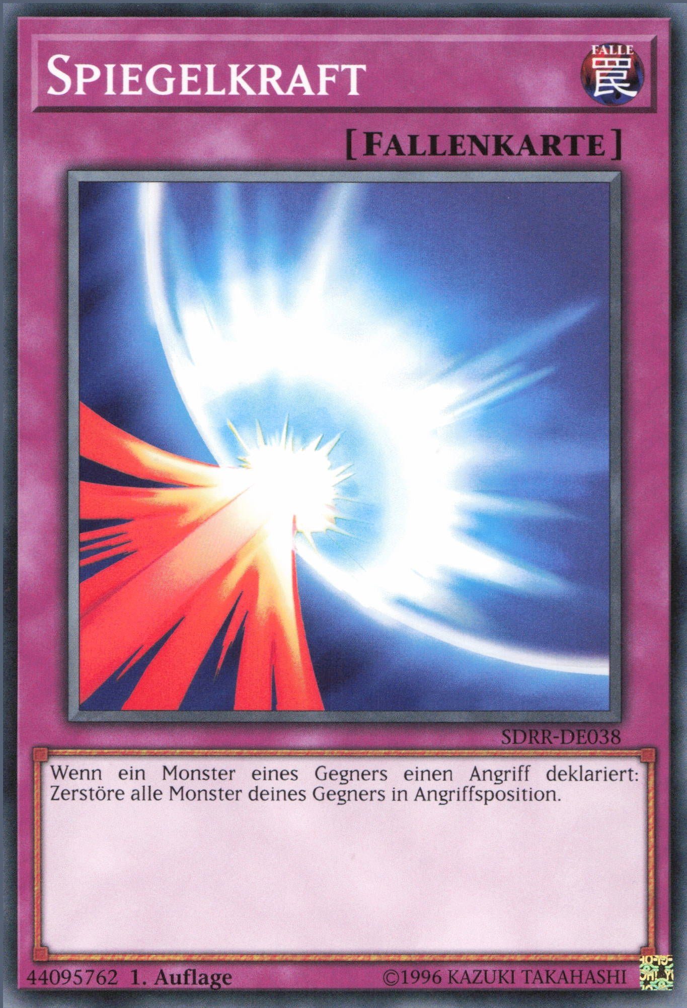 Recollectibles Sammelkarte Yugioh Karte Spiegelkraft Deutsch Yu Gi Oh
