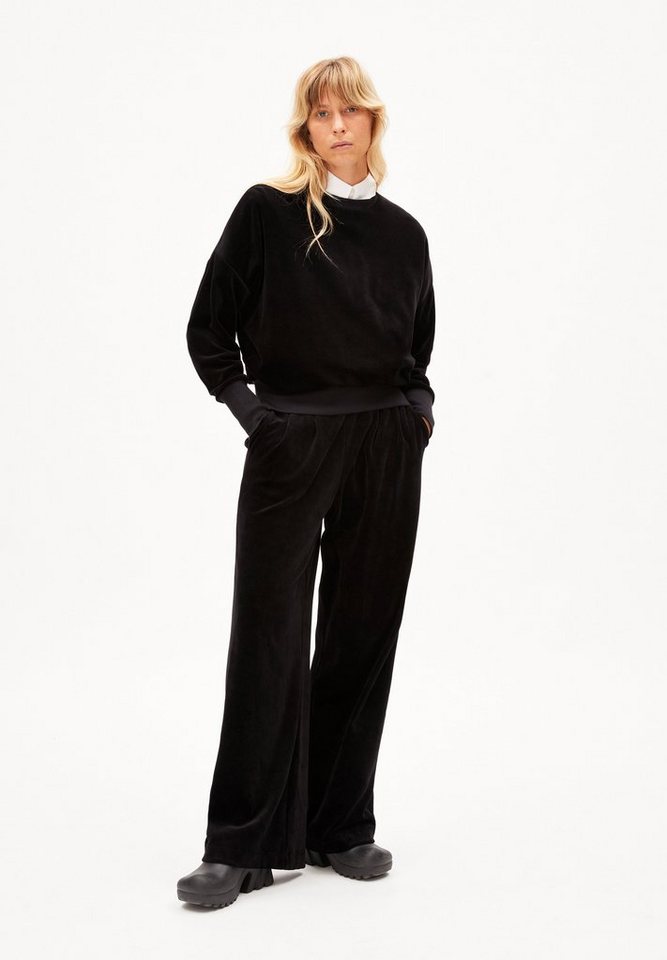 Armedangels Sweatshirt Aanny Lou Velvet Damen 1 Tlg Gots Organic