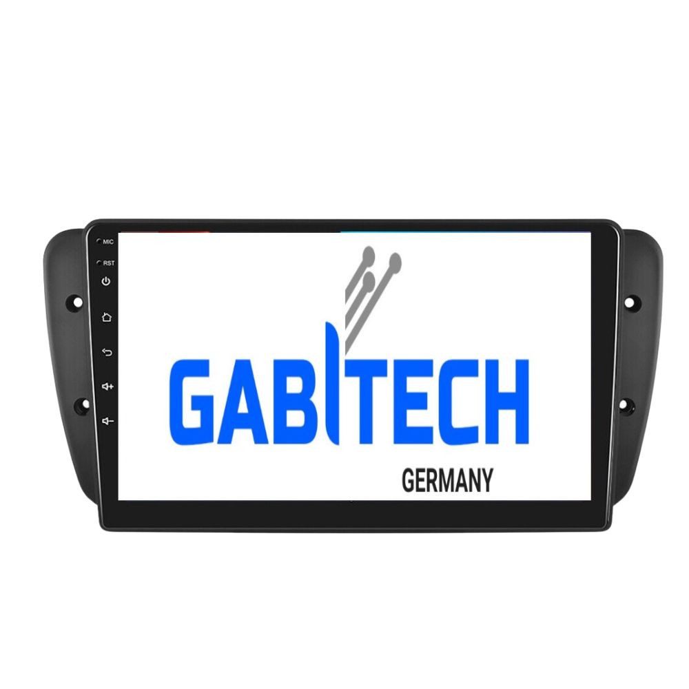 Gabitech 9 Android 13 Autoradio Gps Navi Für Seat Ibiza 2008 2015