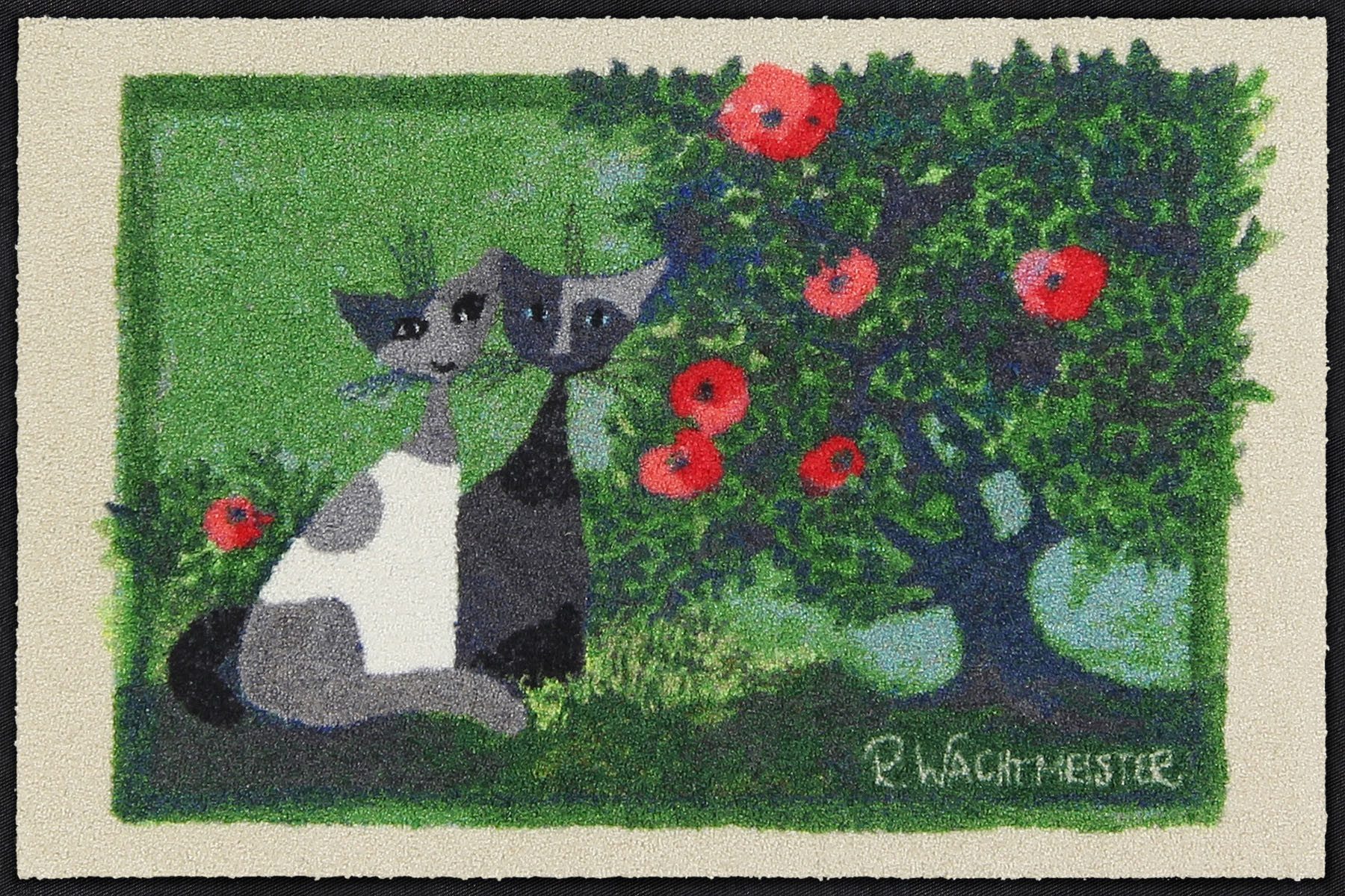 Salonloewe Fußmatte Rosina Wachtmeister Adamo ed Eva 050x075cm, Rechteckig, Höhe: 500 mm