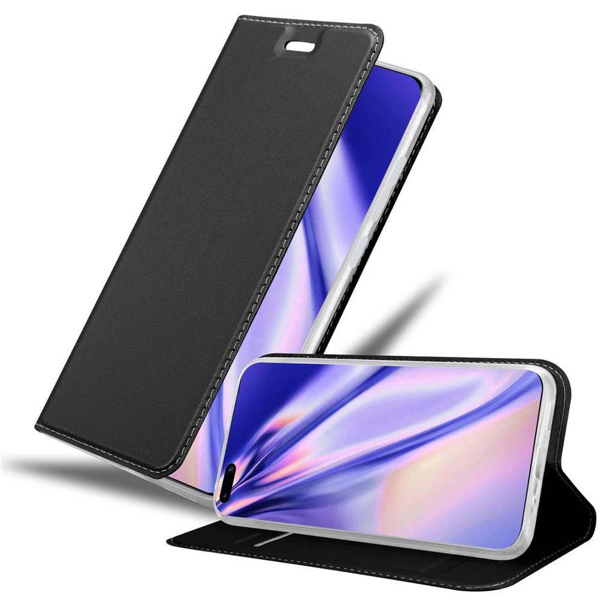 Cadorabo Handyhülle Classy Book Hülle Für Huawei P40 Klappbare Handy
