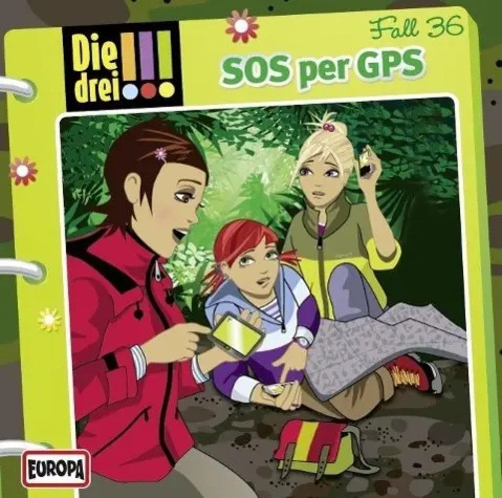 United Soft Media Hörspiel Die drei !!! 36. SOS per GPS (drei Ausrufezeichen), Hörbuch