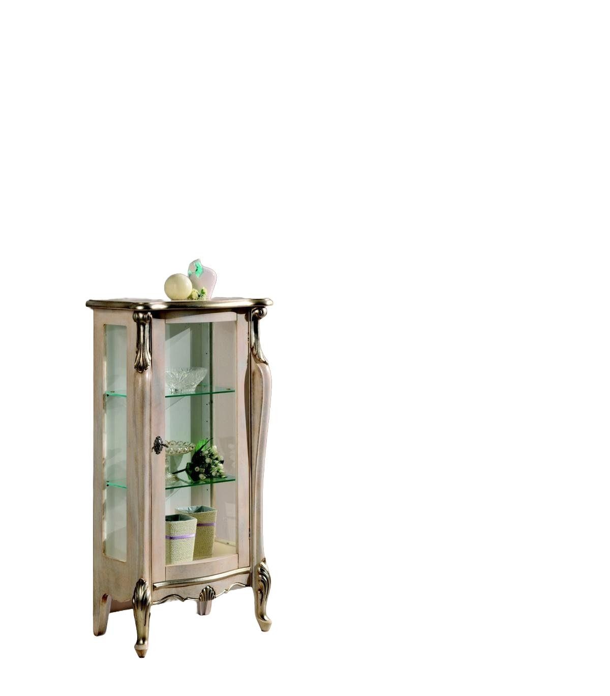 Jvmoebel Vitrine Möbel Holz Stil Barock Regale Glasschrank Vitrine