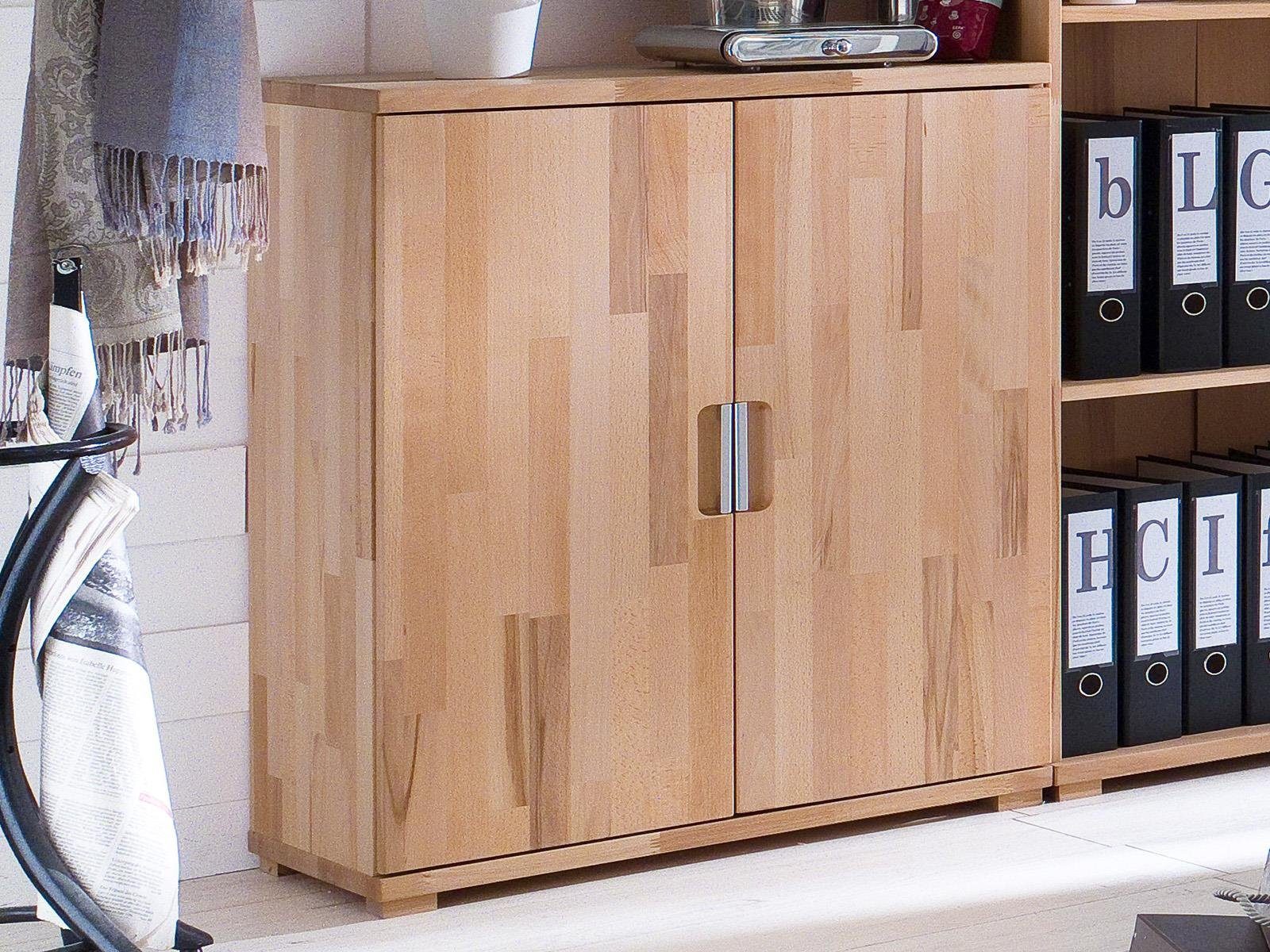 Aktenschrank Eiche Massiv