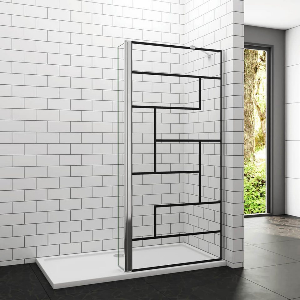 Duschspa Duschwand 8mm Esg Glas Duschtrennwand Walk In Dusche Mit