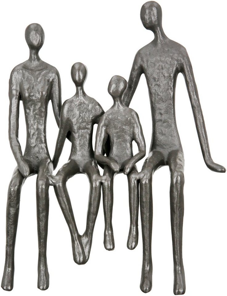 Casablanca By Gilde Dekofigur Skulptur Familie 1 St Lackiertes Metall