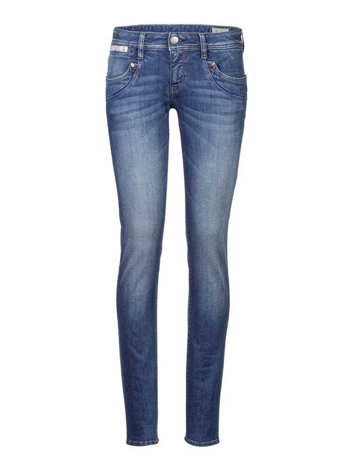 Herrlicher Stretch Jeans Herrlicher Piper Slim Organic Denim Blue Sea