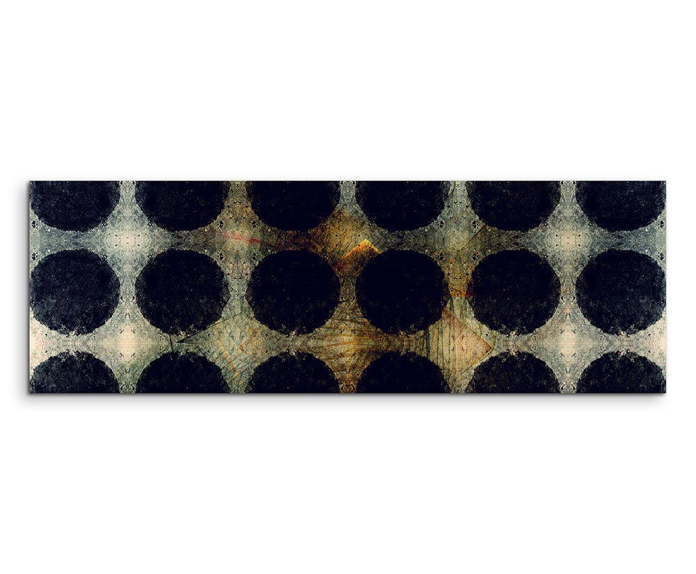 Sinus Art Leinwandbild Abstraktes Panoramabild 1388 150x50cm