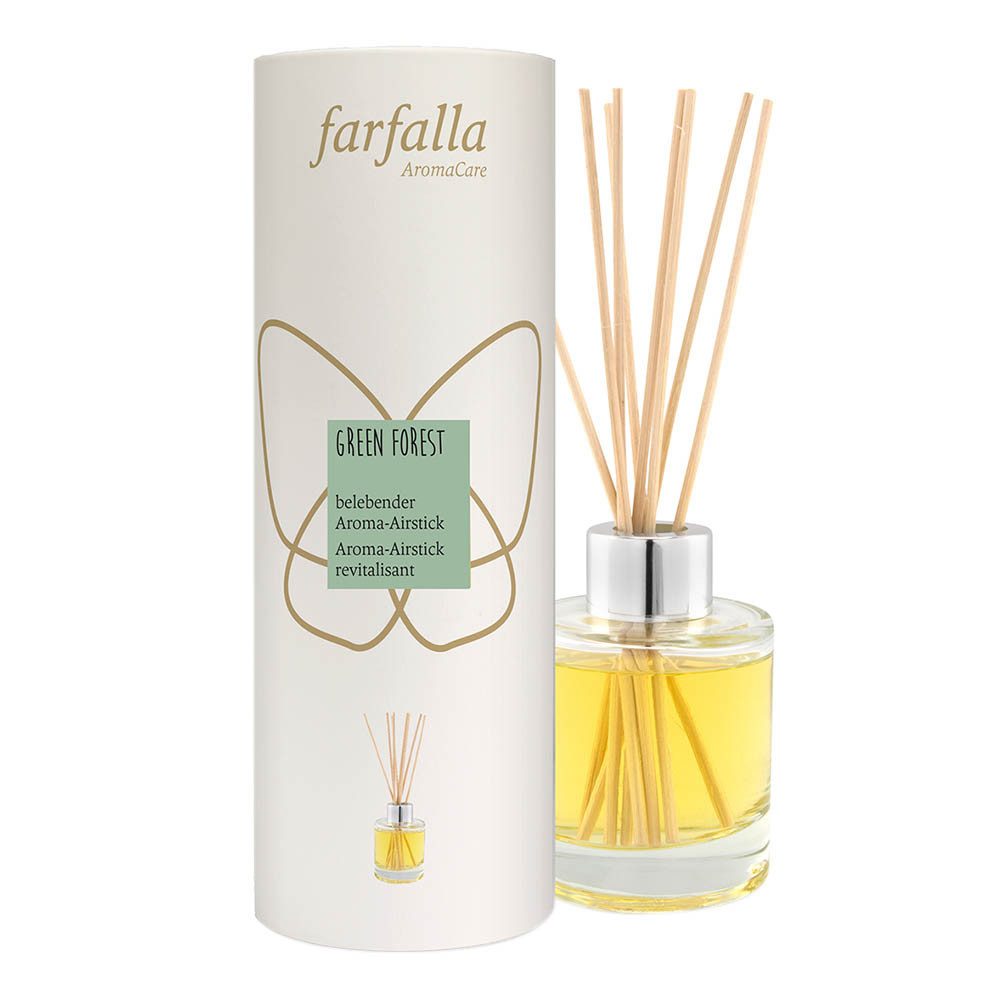 Farfalla Essentials AG Raumduft Green Forest - Aroma-Airsticks 100ml, Naturprodukt