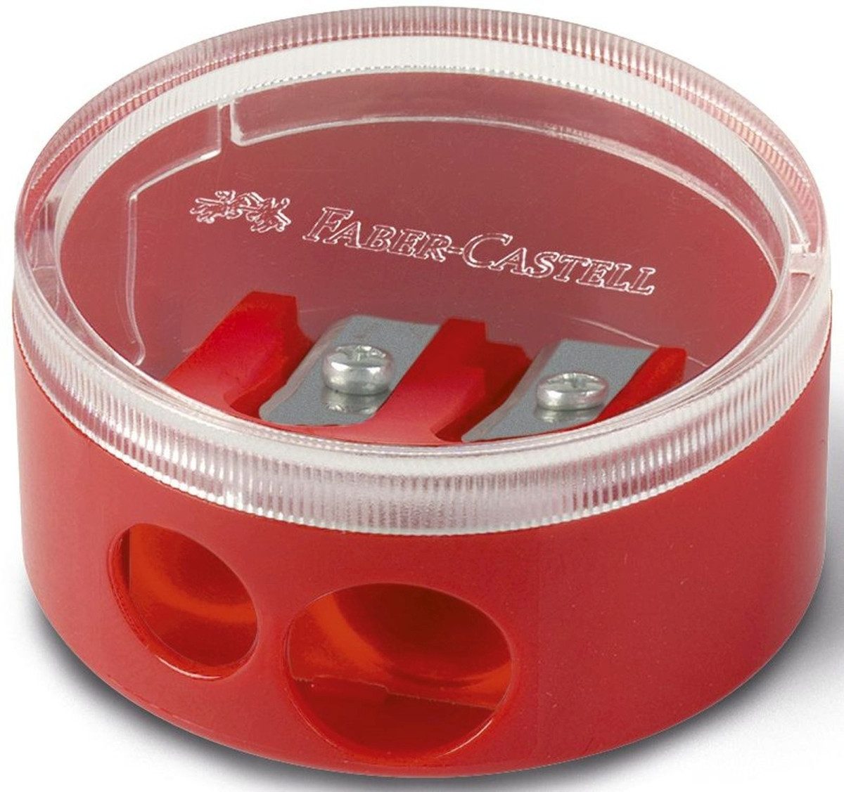 Faber-Castell Anspitzer Doppelspitzdose 54-18 8-11 mm farbig sortiert ...