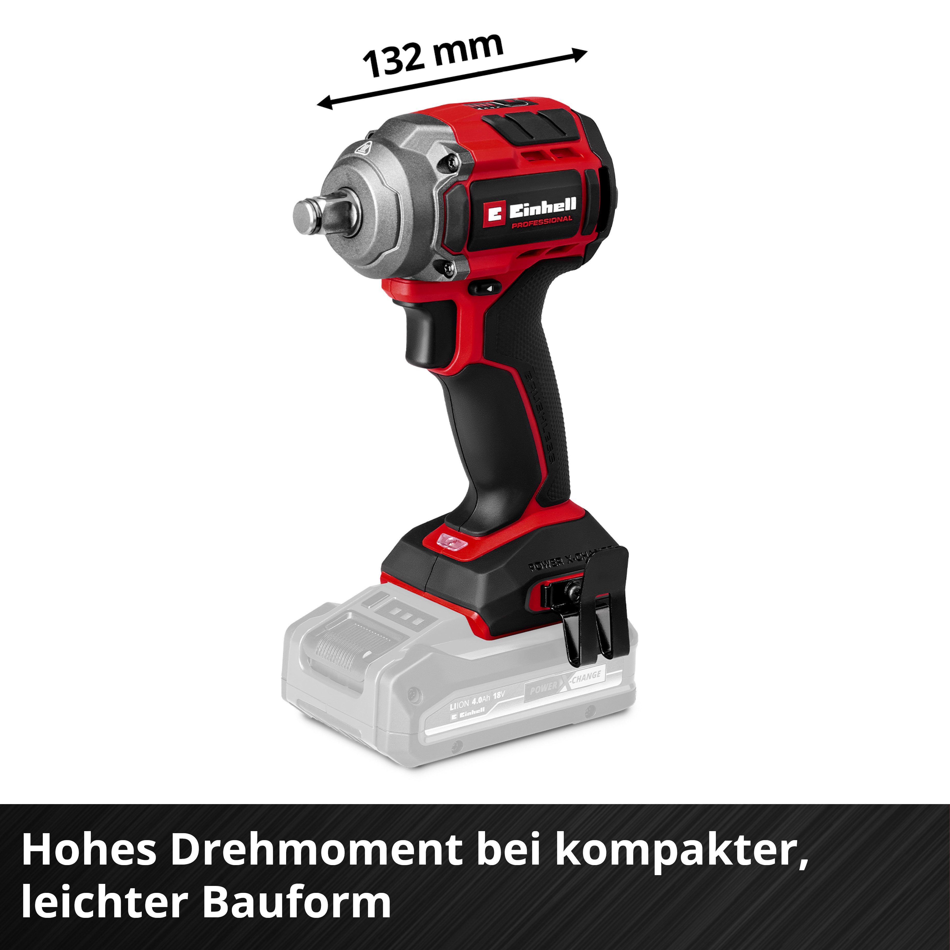 Einhell Akku-Schlagschrauber TP-CW 18/350-C Li BL - Solo, 2400 U/min ...