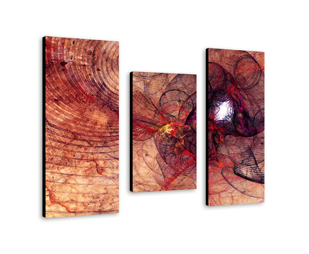 Sinus Art Leinwandbild Warmer Blickfang