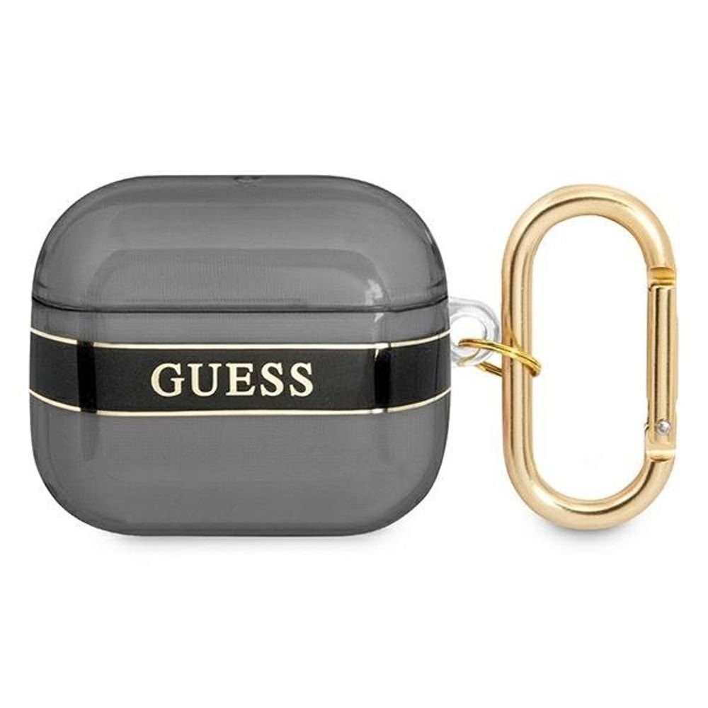 Guess Kopfhörer Schutzhülle Guess Gua3hhtsk Airpods 3 Abdeckung Schwarz