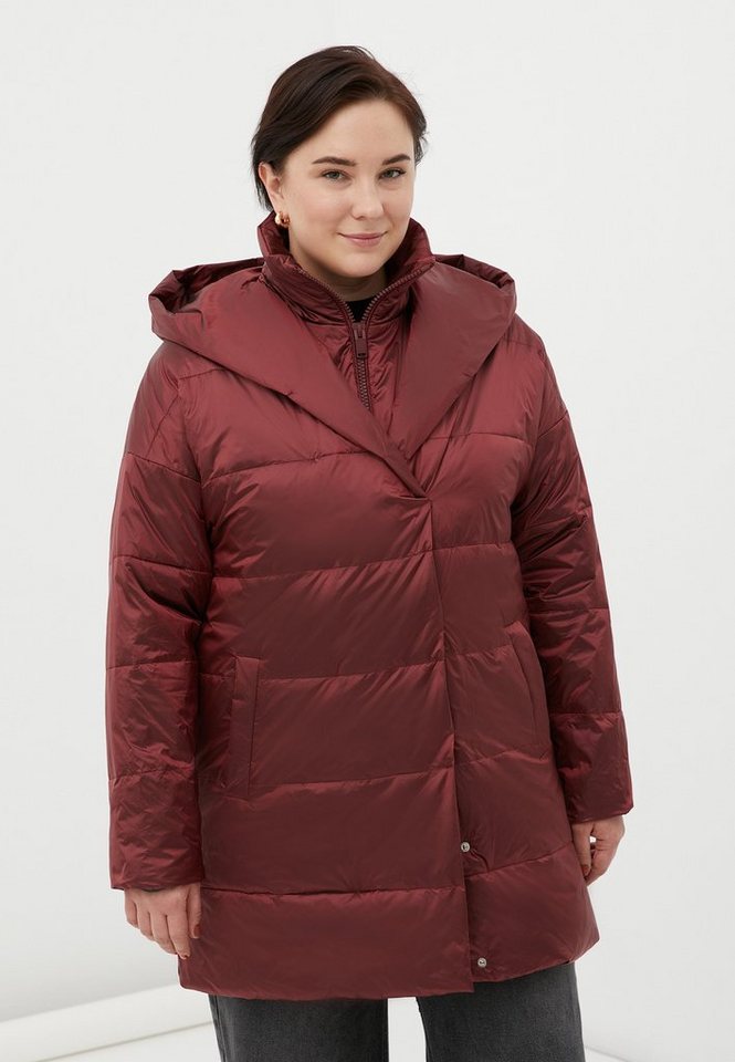 Finn Flare Steppjacke Mit Kuscheliger Kapuze Aus Wasserabweisendem Und