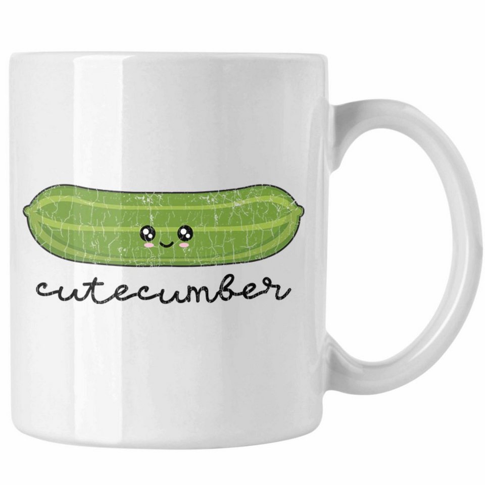Trendation Tasse Trendation Lustige Tasse Mit Spruch Cutecumber Süße