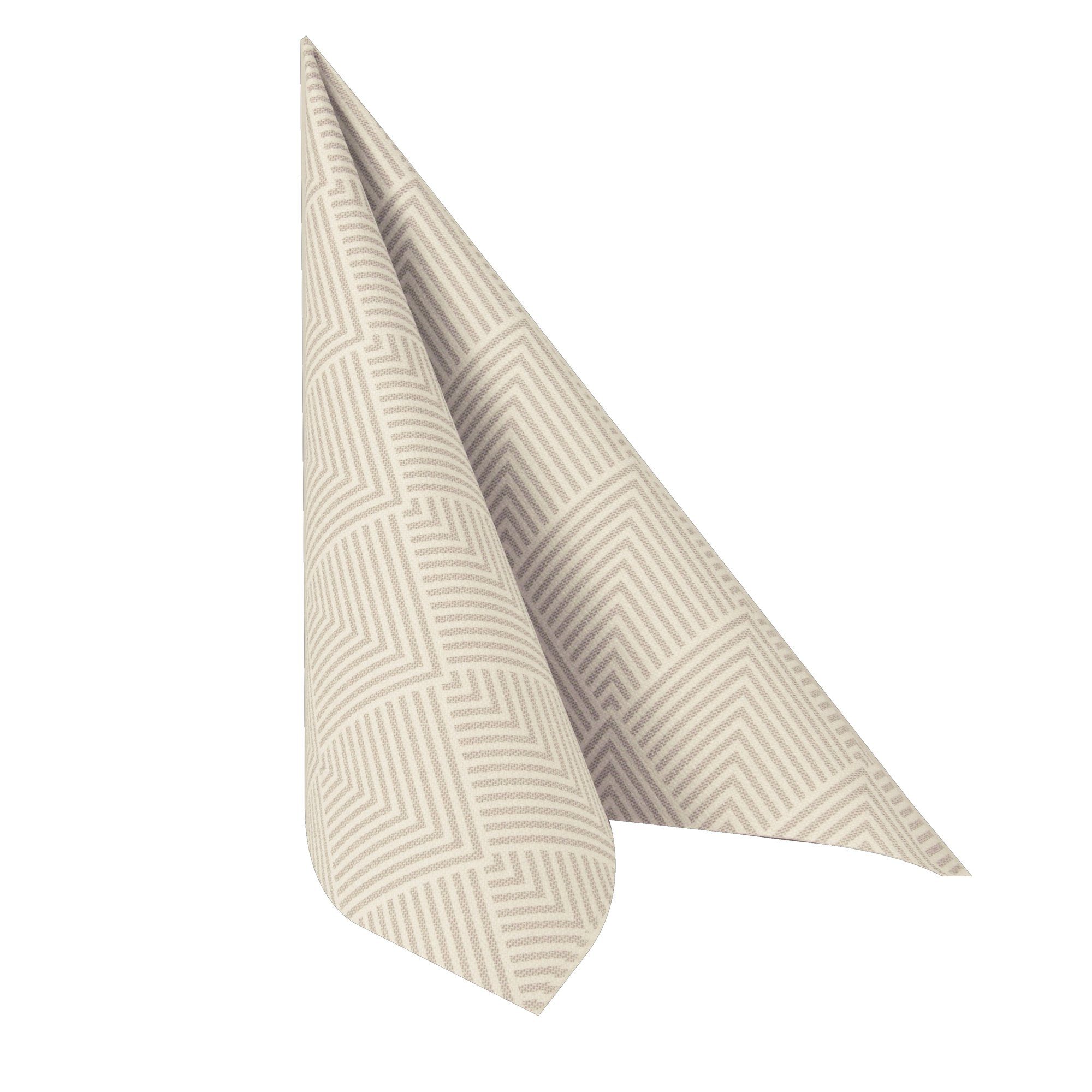 Papstar Papierserviette Royal Collection Braun Elegance 50 St 40 Cm