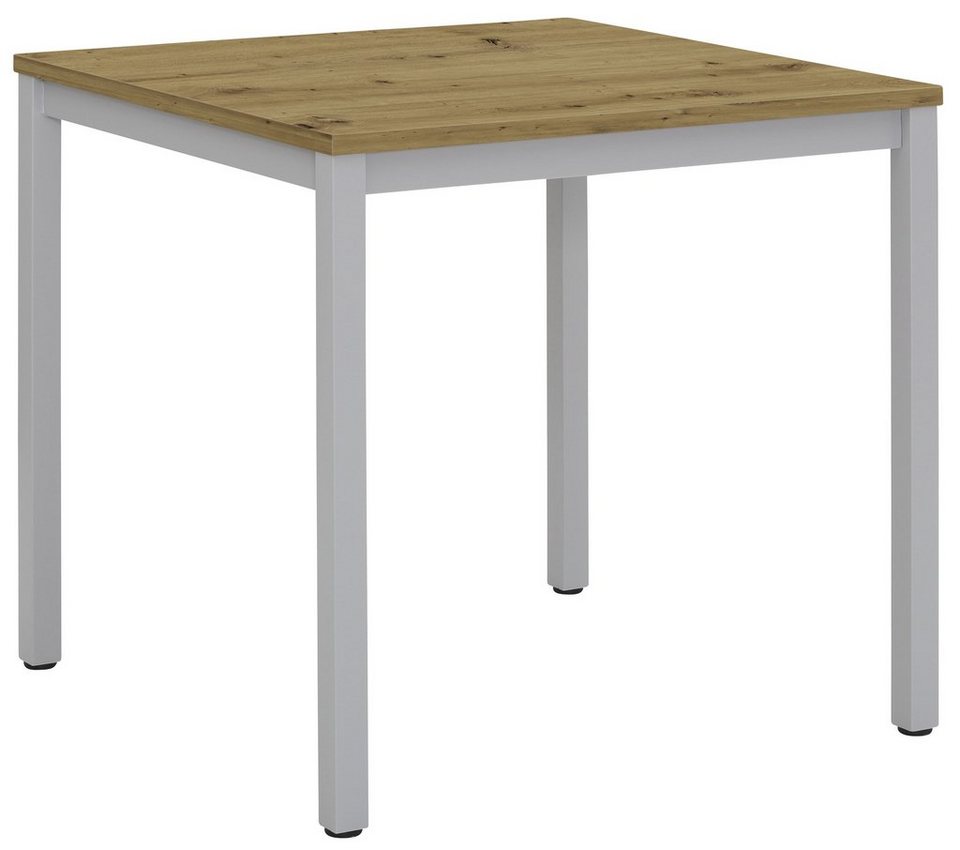 Möbelando Schreibtisch Sankt Aus Metall Spanplatte