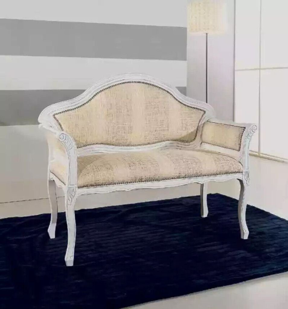 Jvmoebel Sitzbank Beige Klassische Polsterbank Designer Wohnzimmer