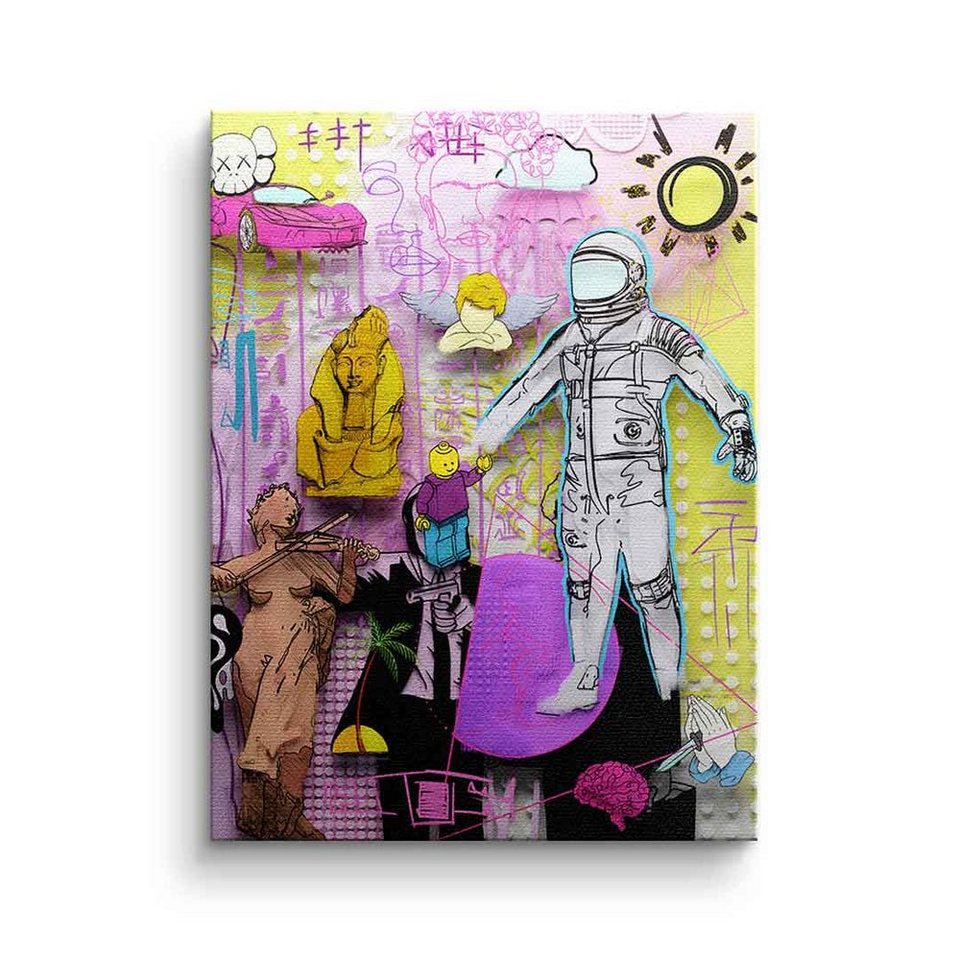 Dotcomcanvas® Leinwandbild Temporal Fusion Leinwandbild Temporal