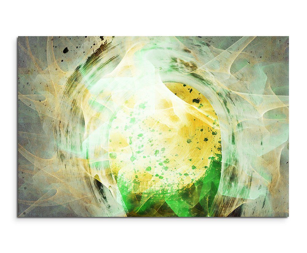 Sinus Art Leinwandbild Abstrakt 1221 120x80cm