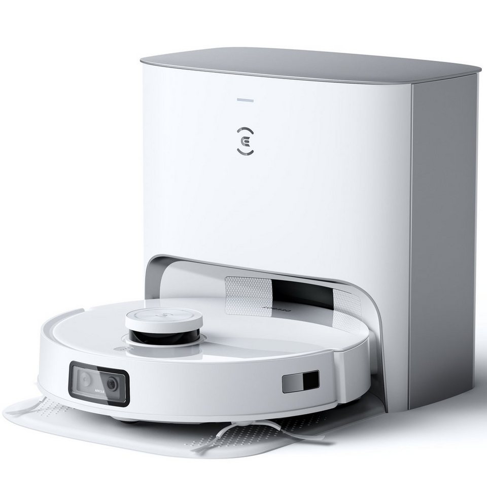Ecovacs Nass Trocken Saugroboter Deebot T10 46 W Mit Absaugstation