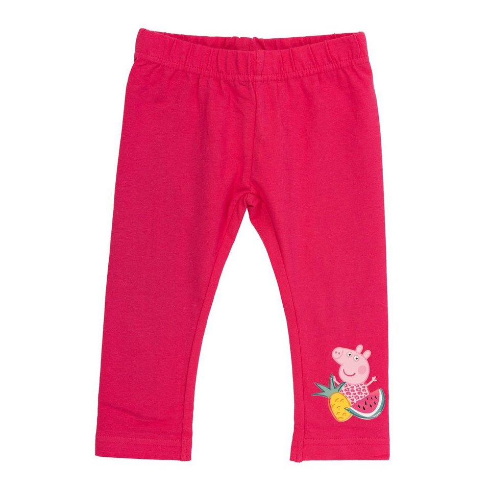 United Labels® Leggings Peppa Wutz Leggings Für Mädchen Kinder Leggins