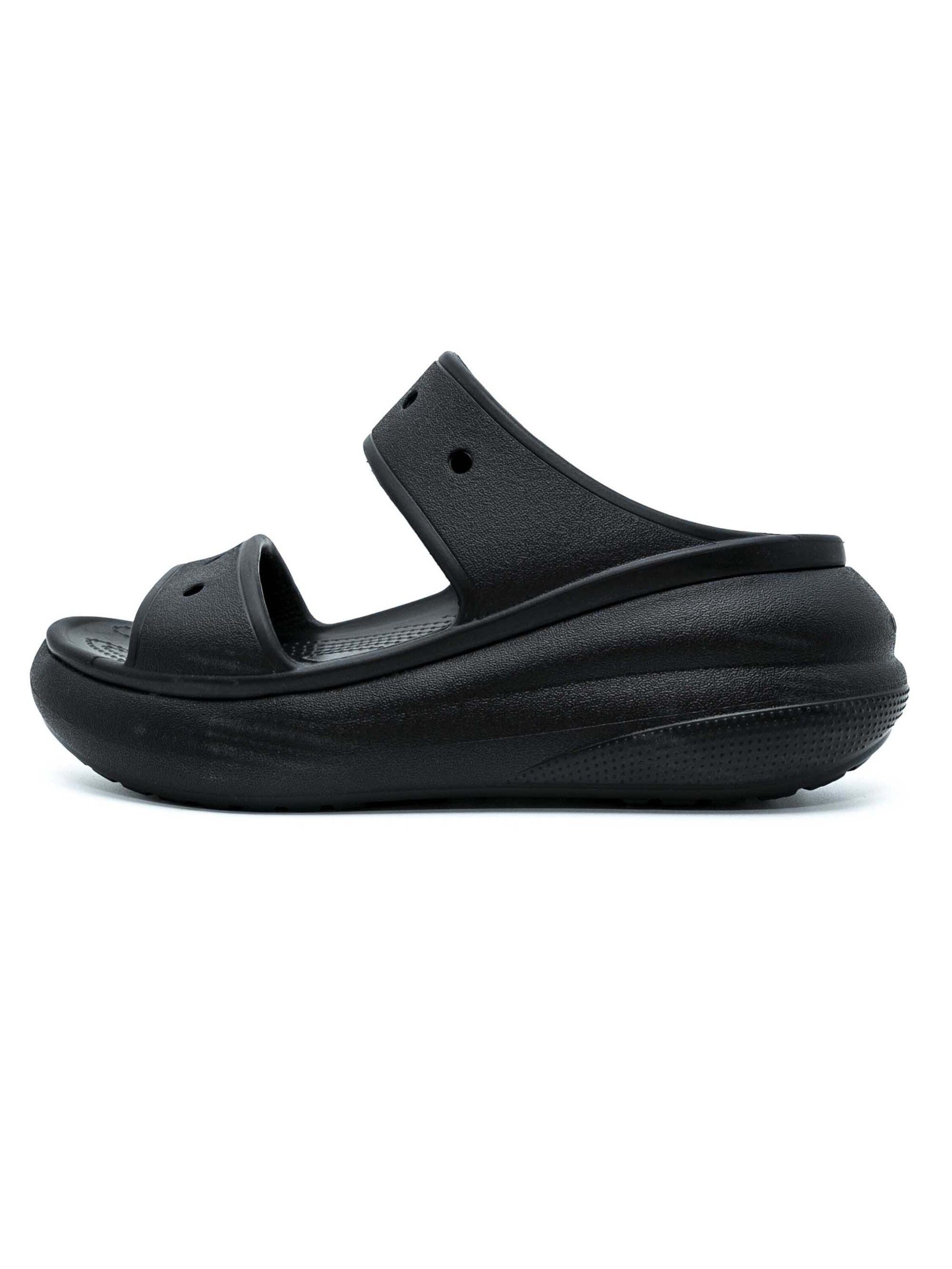 Crocs Classic Crush Pantolette (1-tlg), Label Patch/Label Flag