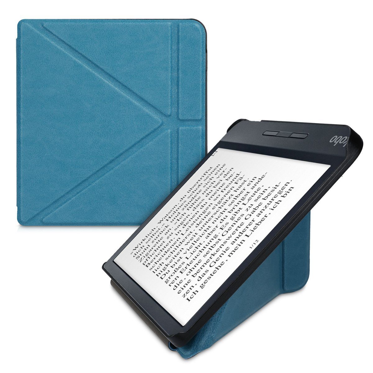 Kwmobile E Reader Hülle Hülle Für Kobo Libra H2o Kunstleder Ereader