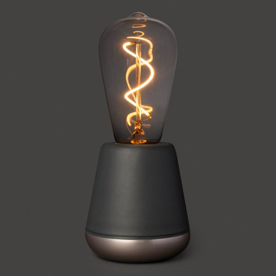 Sompex Led Tischleuchte Led Akkuleuchte Humble In Dunkelgrau Und
