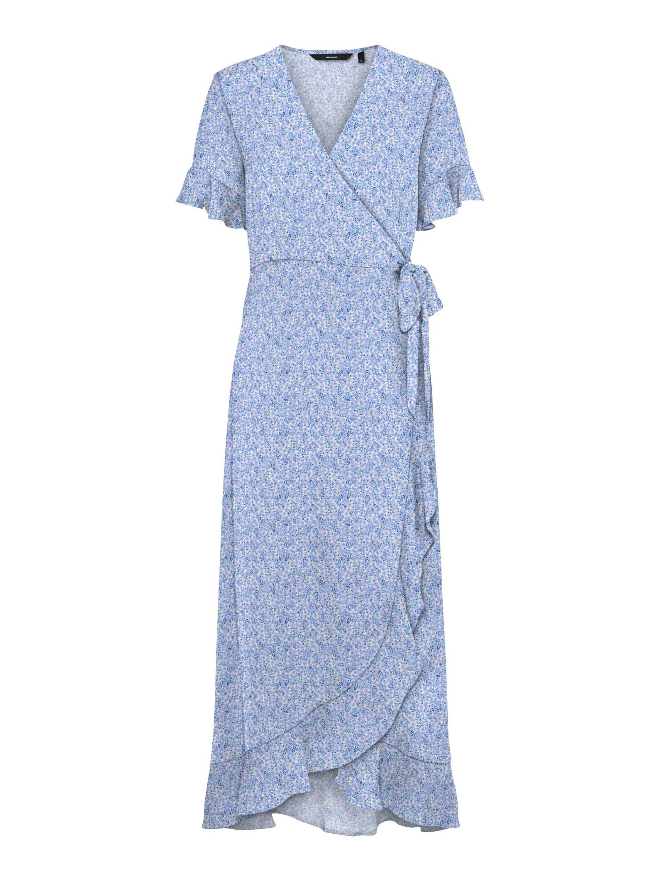 Vero Moda Maxikleid Henna (1-tlg) Wickel-Design