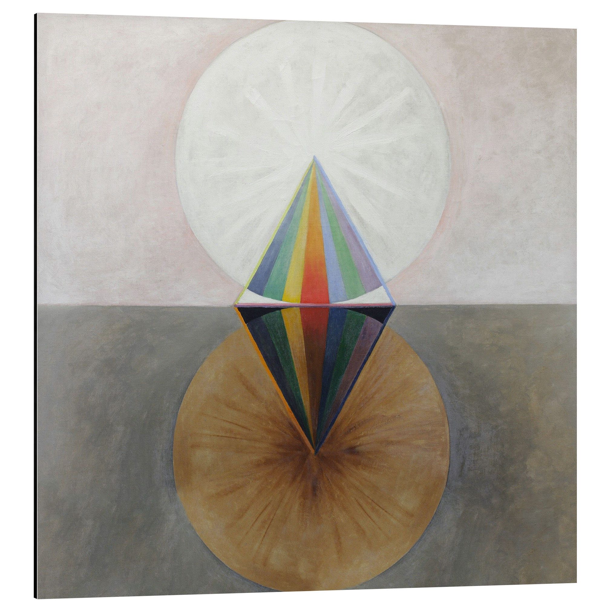 Posterlounge Alu Dibond Druck Hilma Af Klint Der Schwan Nr 12