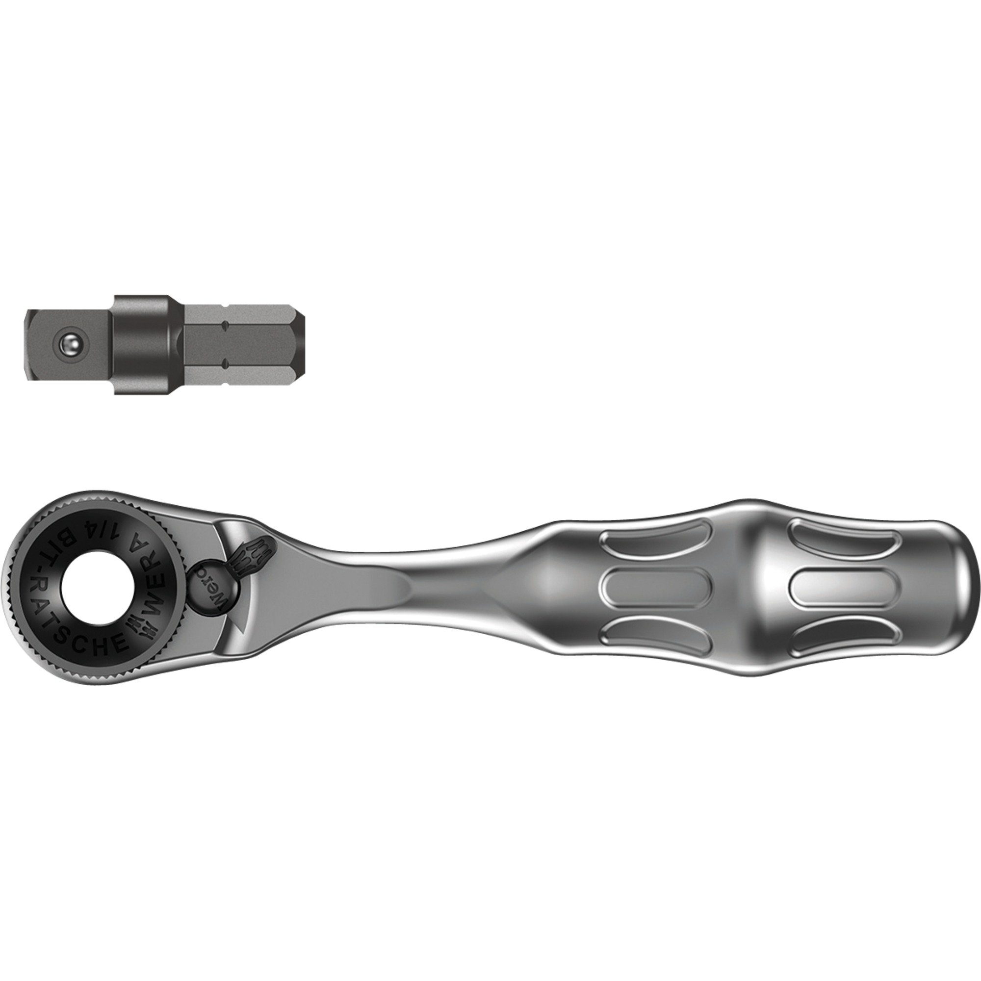 Wera Ratsche Bit Ratsche 6.3 mm (1/4″ 05073230001, Knarre, Umschaltknarre