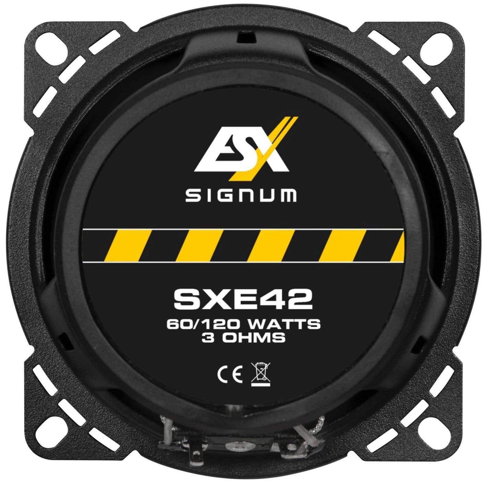 ESX ESX SIGNUM SXE42 2-Wege Koax Lautsprecher 10 cm Auto-Lautsprecher ...