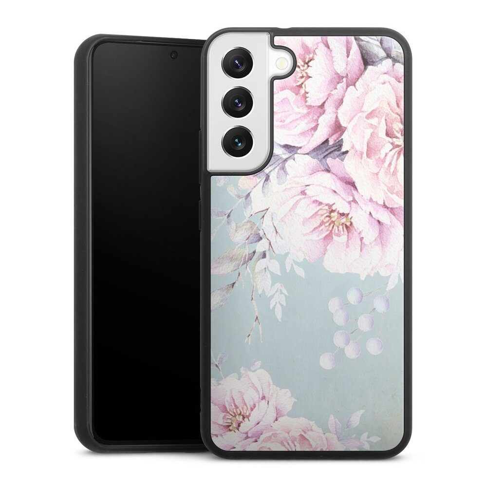 DeinDesign Handyhülle Blume Pastell Wasserfarbe Watercolour Flower, Samsung Galaxy S22+ Gallery ...