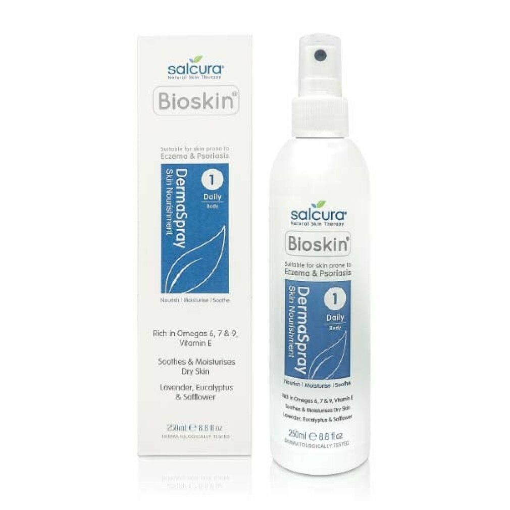 Salcura Körperöl - Bioskin DermaSpray 250ml, Olivenfrucht-Öl schenkt ...