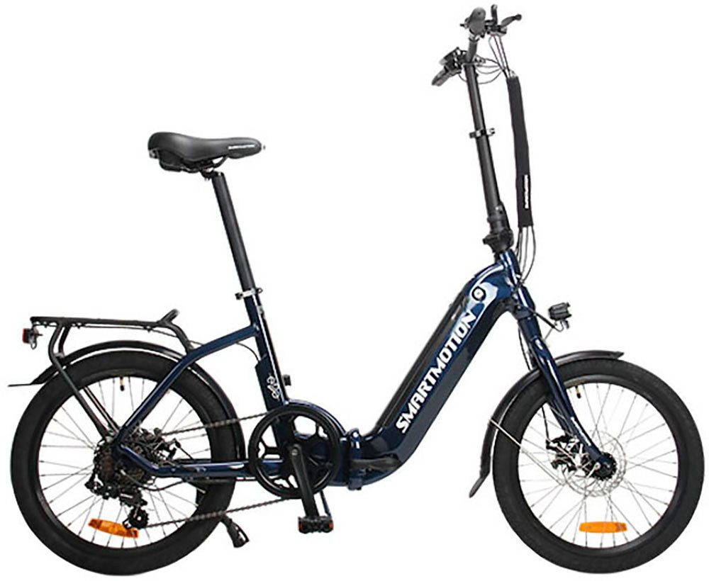 SMARTMOTION E-Bike Faltrad Smartmotion E20 Step thru, 7 Gang Shimano 7-Gang Kompakt-Shimano ...