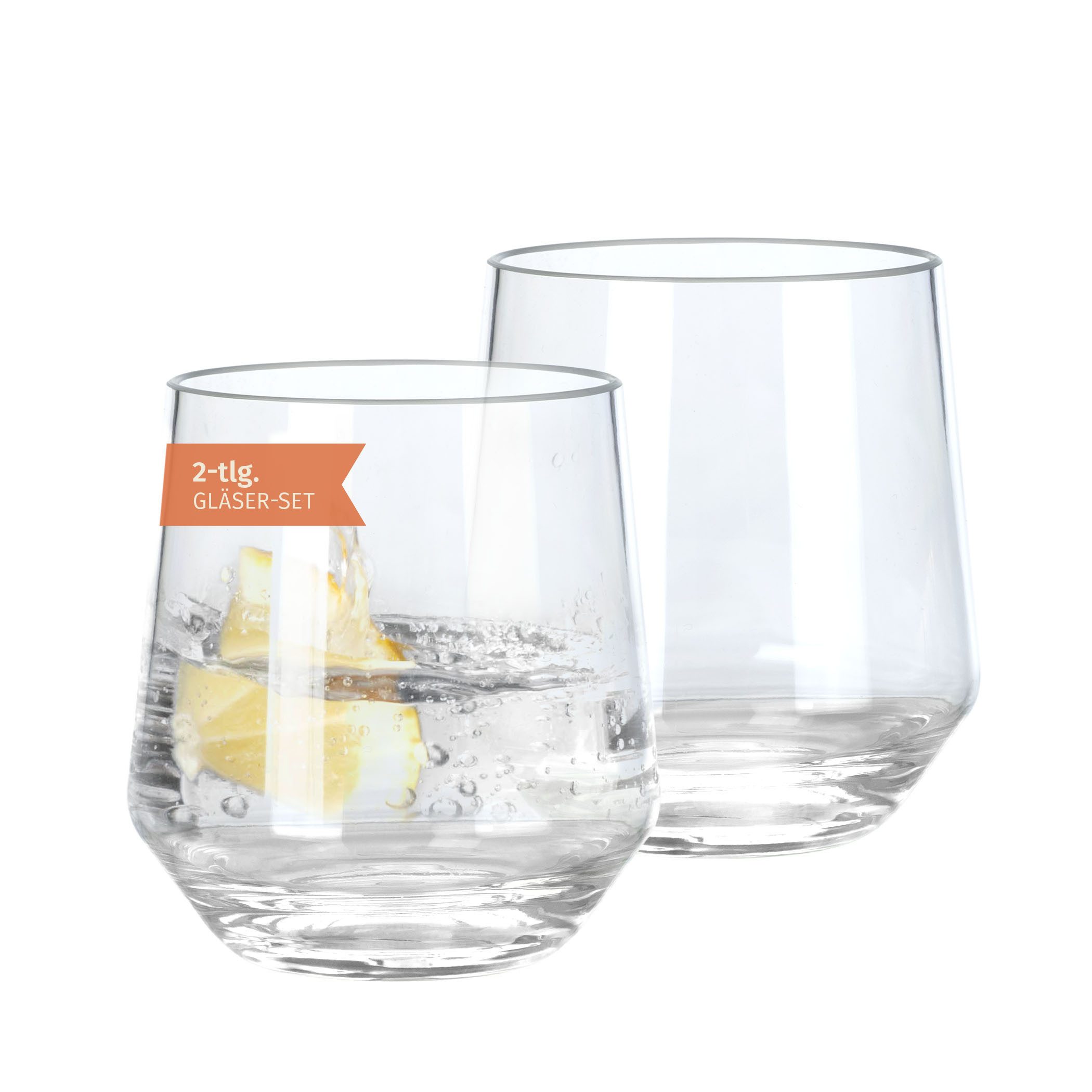 Moritz Gläser-Set Milano Wasser Gläser 370 ml