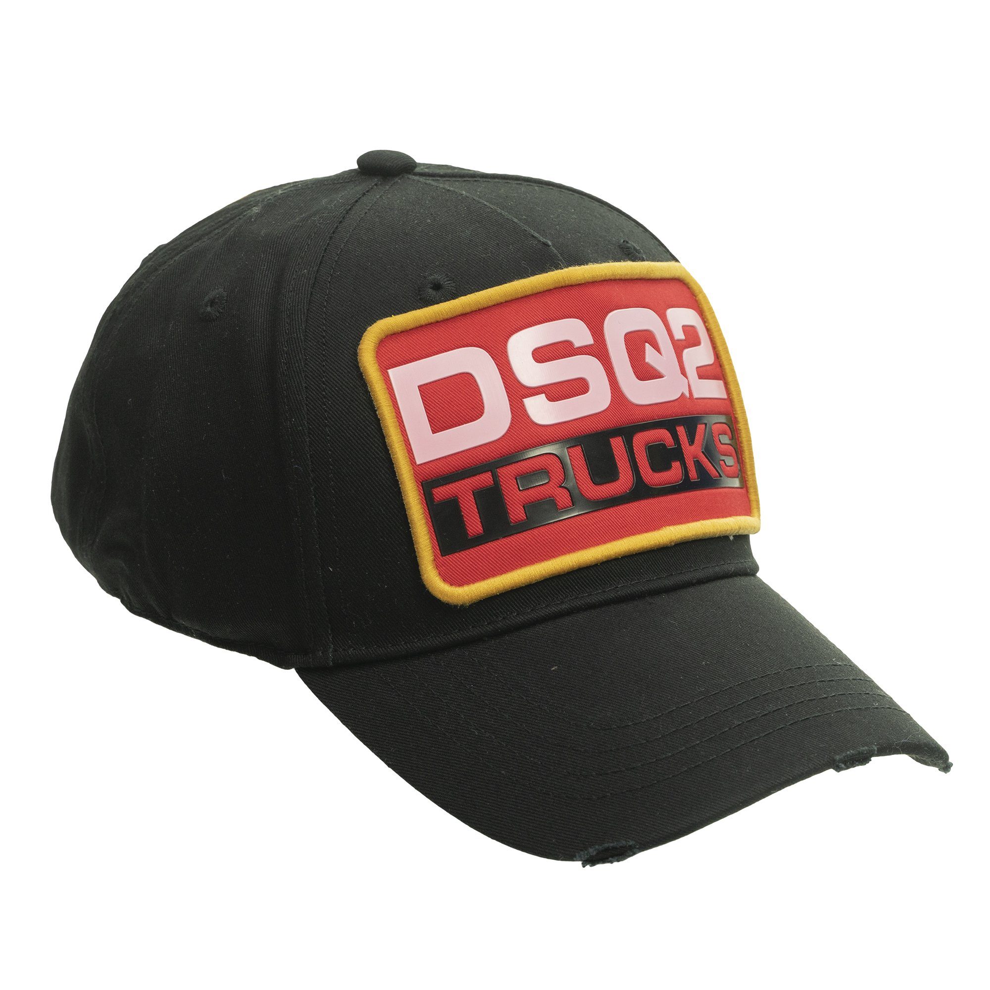 Dsquared2 Baseball Cap DSQ2 TRUCKS Schwarz, Baseballcappy, Baseball Kappe