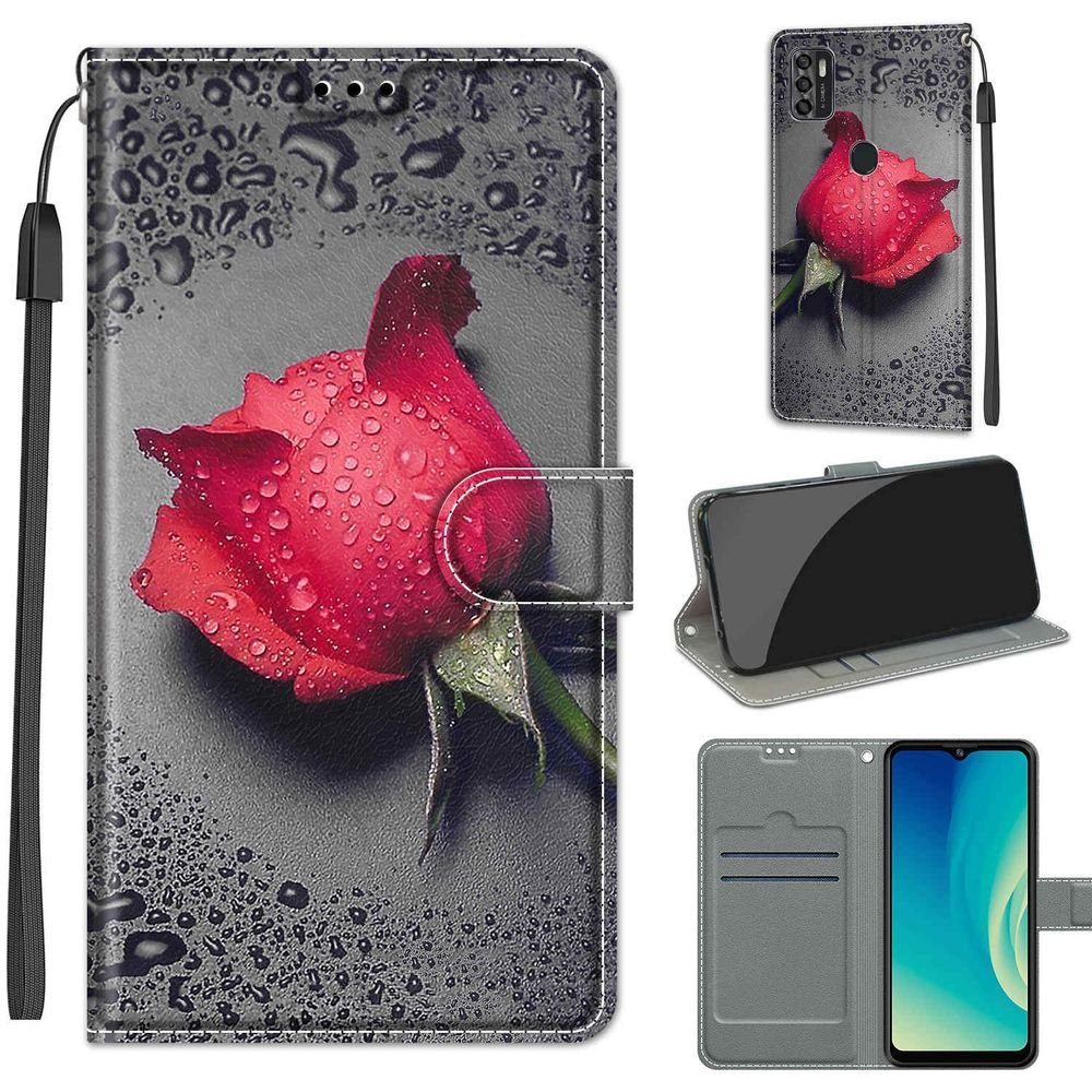 Wigento Handyhülle Für Zte Blade A7s 2020 Kunstleder Handy Tasche Book