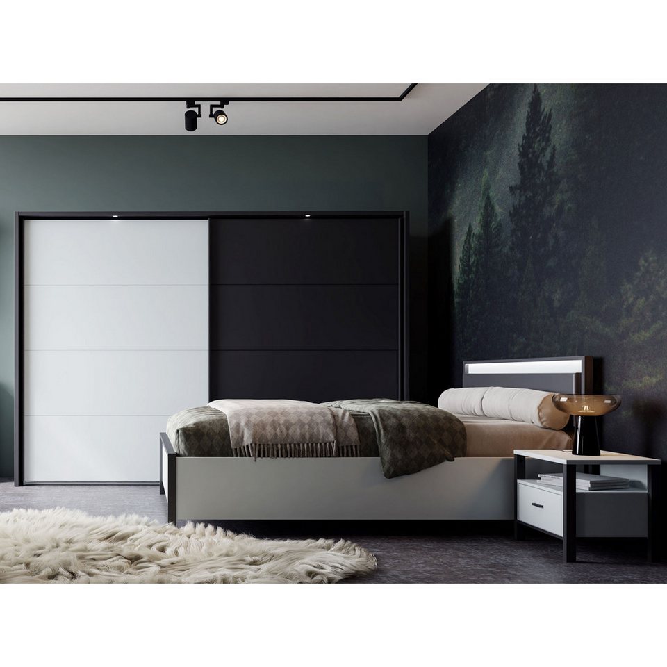 Expendio Schlafzimmer Set Rouven 11 Spar Set 4 St Secret Grey