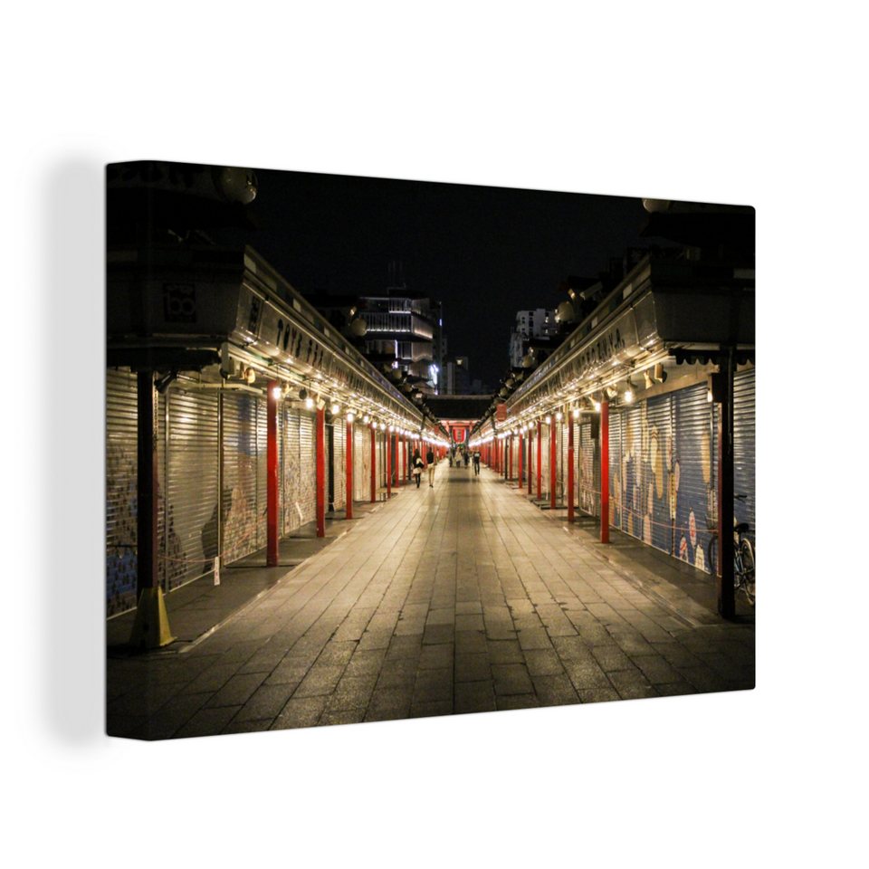 Onemillioncanvasses® Leinwandbild Garage Farbe Japan 1 St