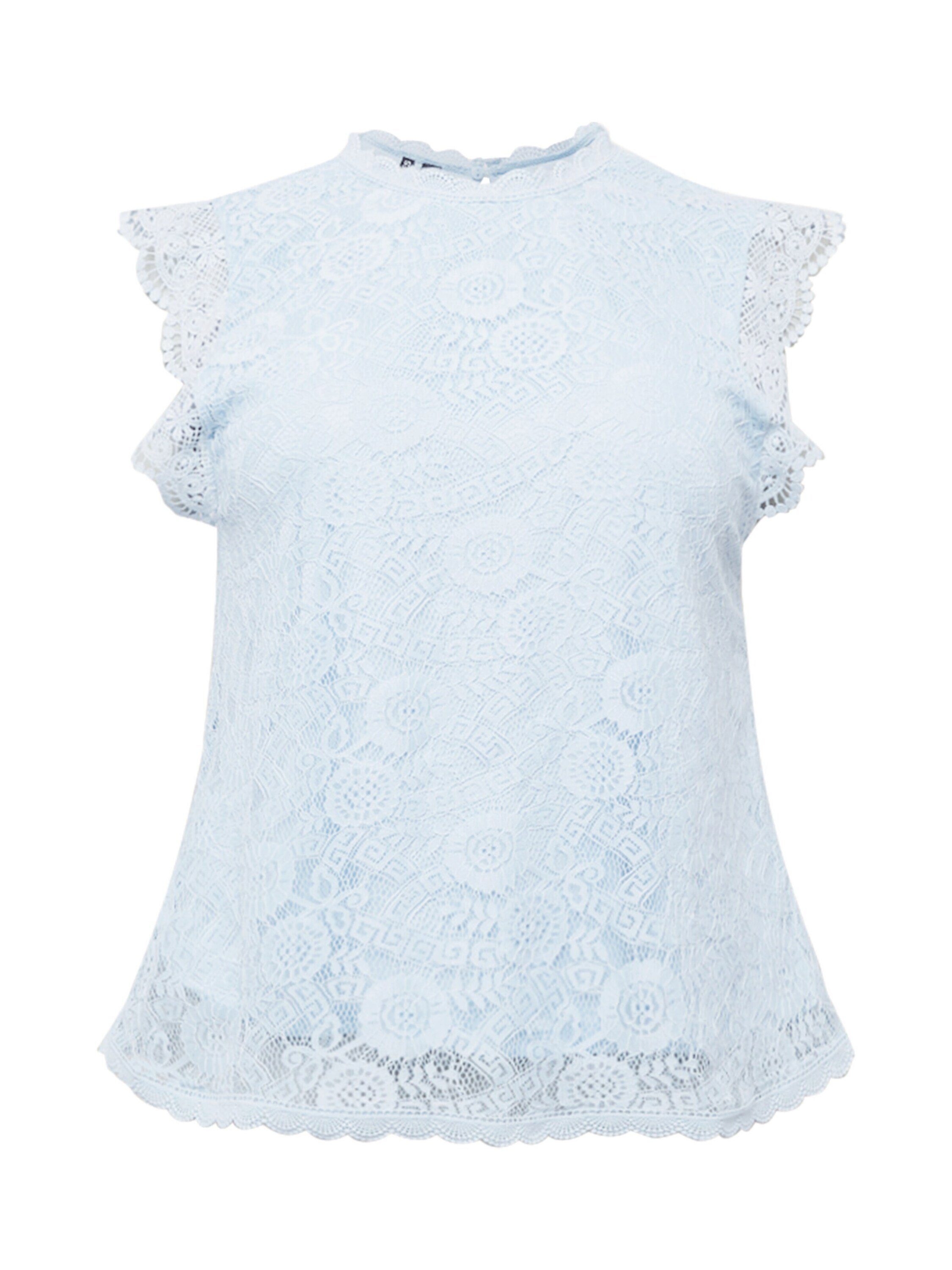 PIECES (Curve) Blusentop (1-tlg) Spitze, Rüschen