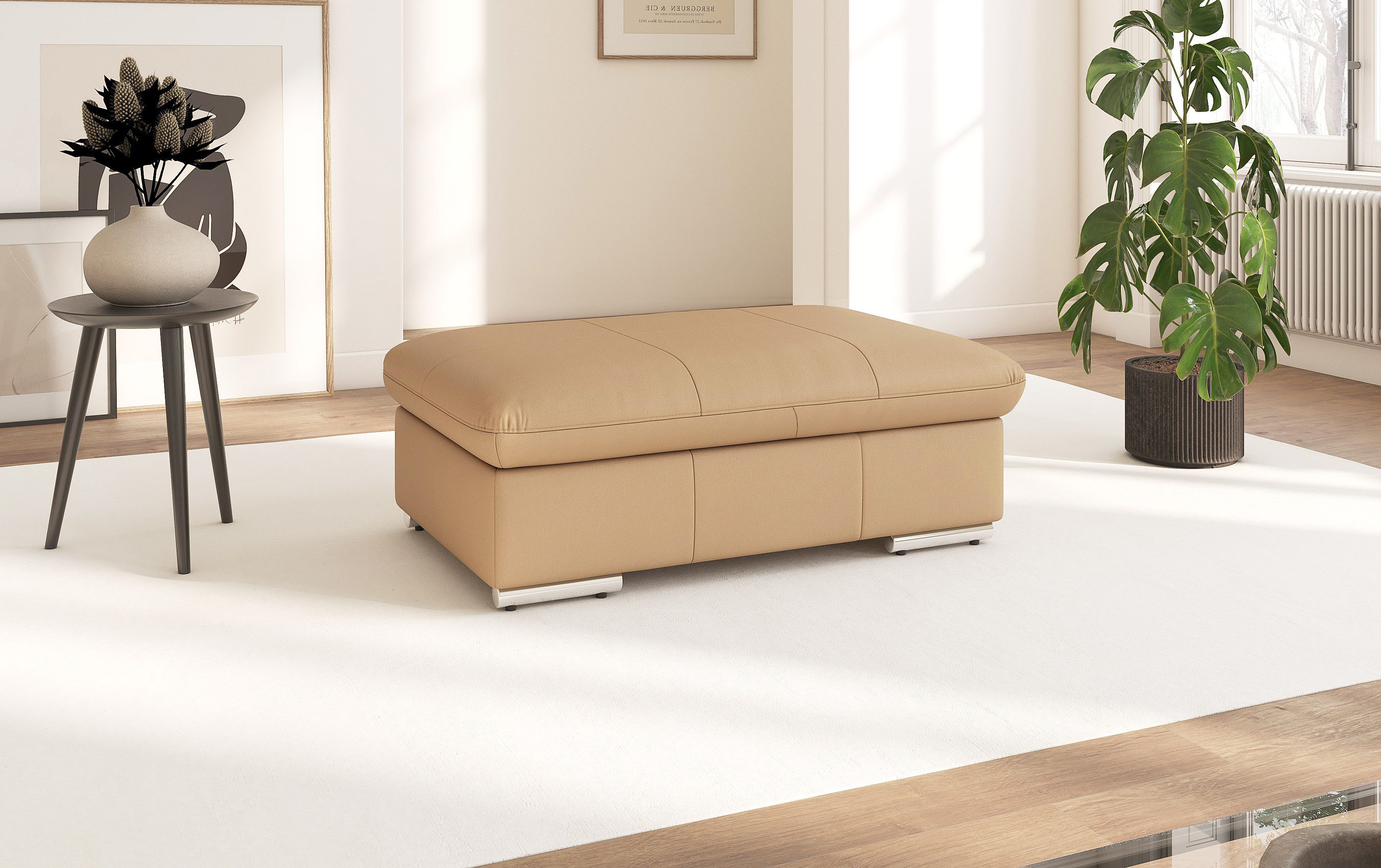 Braune Leder Sitzhocker online kaufen | OTTO