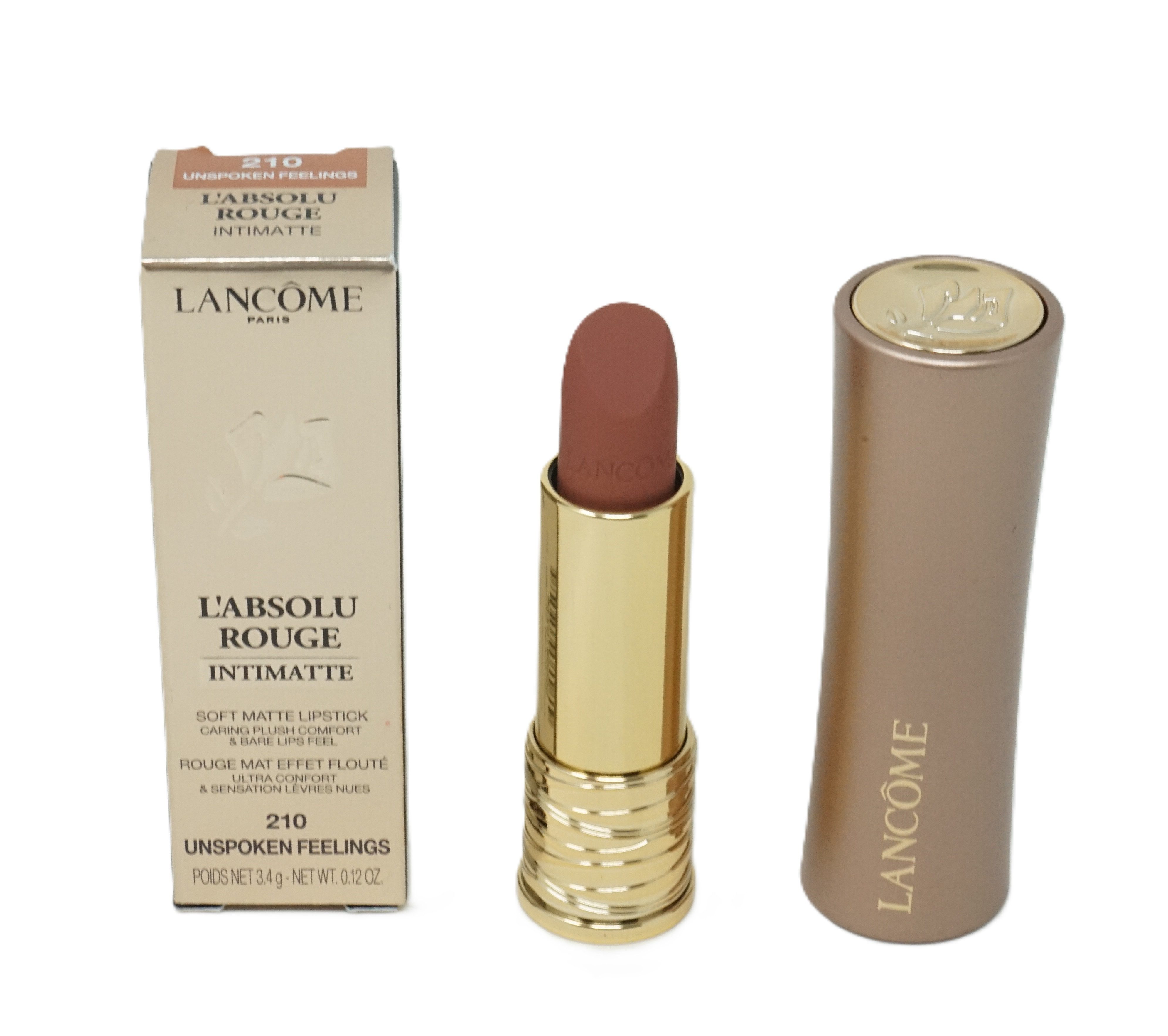 LANCOME Lippenstift L'ABSOLU ROUGE INTIMATTE Lippenstift #344 3,4 gr ...