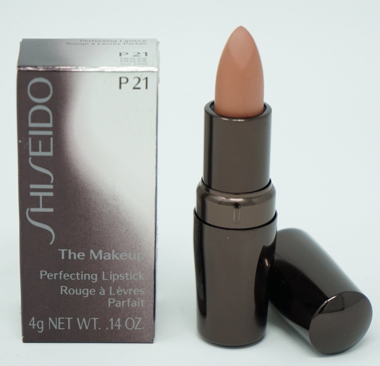 SHISEIDO Puder shiseido The Makeup Perfecting Lipstick P21 Praline