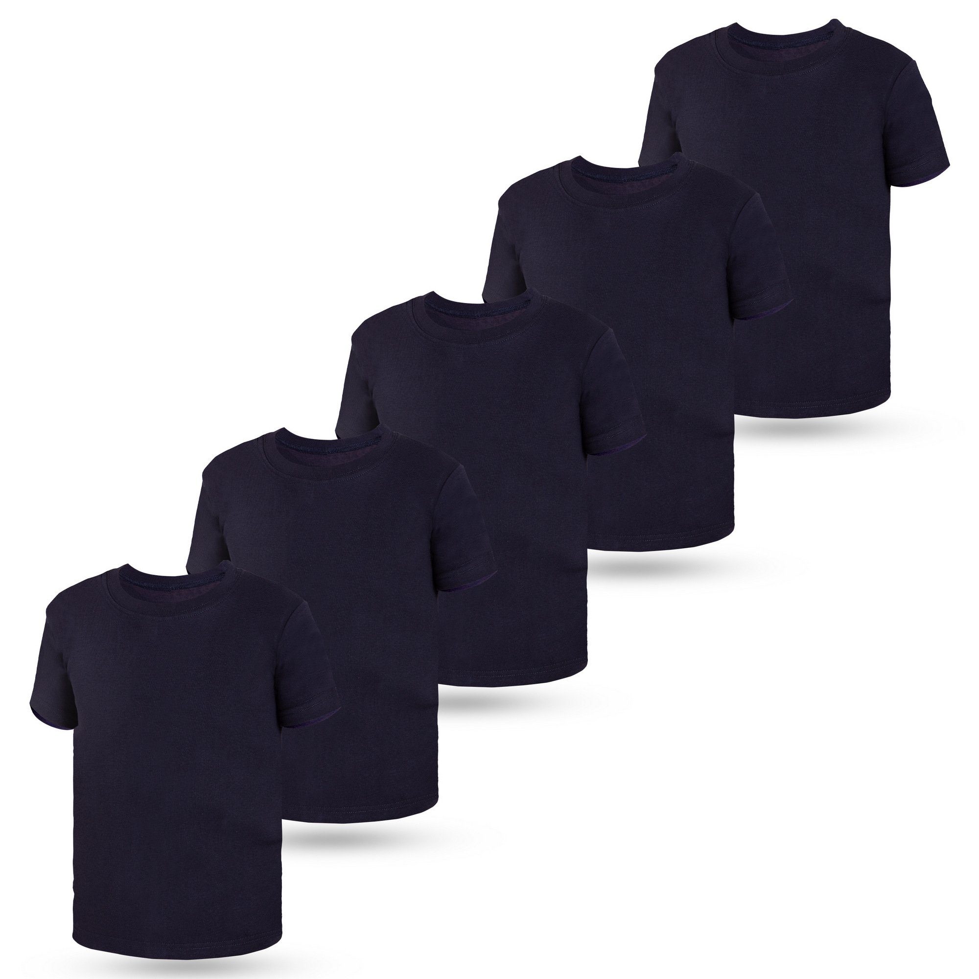 Loreza Unterhemd 5er Set Jungen And Mädchen Kurzarm Unterhemden
