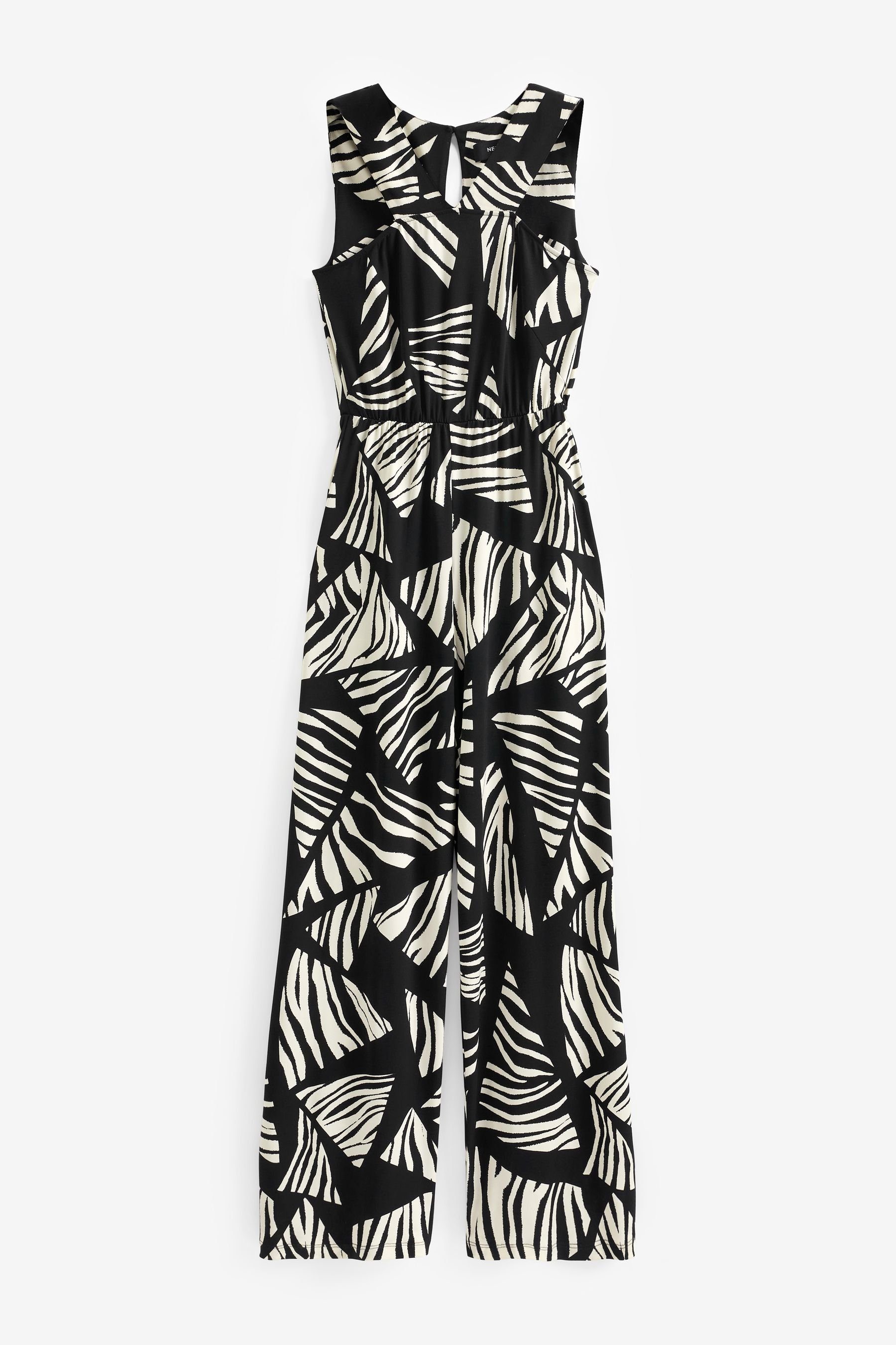 Next Jumpsuit Ärmelloser Jumpsuit Mit V Ausschnitt Weitem Bein 1 Tlg