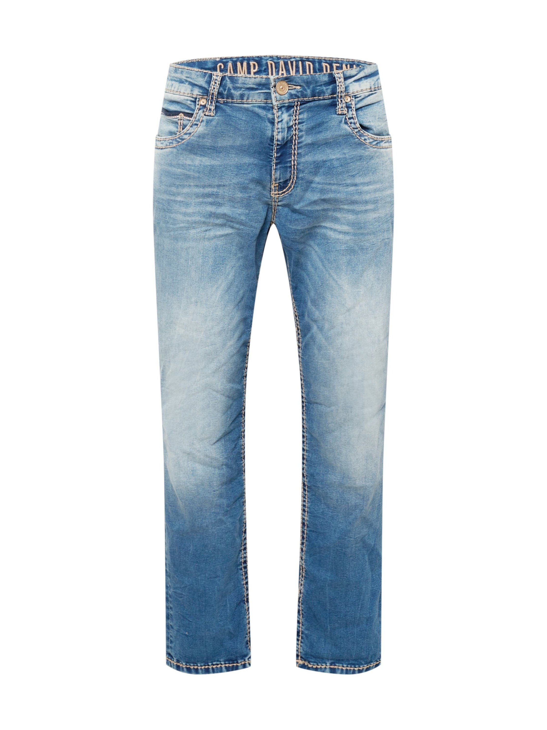 CAMP DAVID Regular-fit-Jeans (1-tlg), Gürtelschlaufen