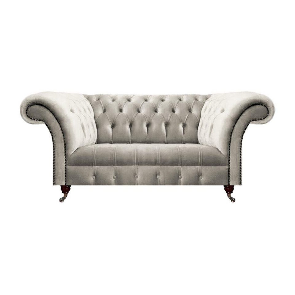 Jvmoebel Chesterfield Sofa Sofa Zweisitzer Couch Chesterfield Design