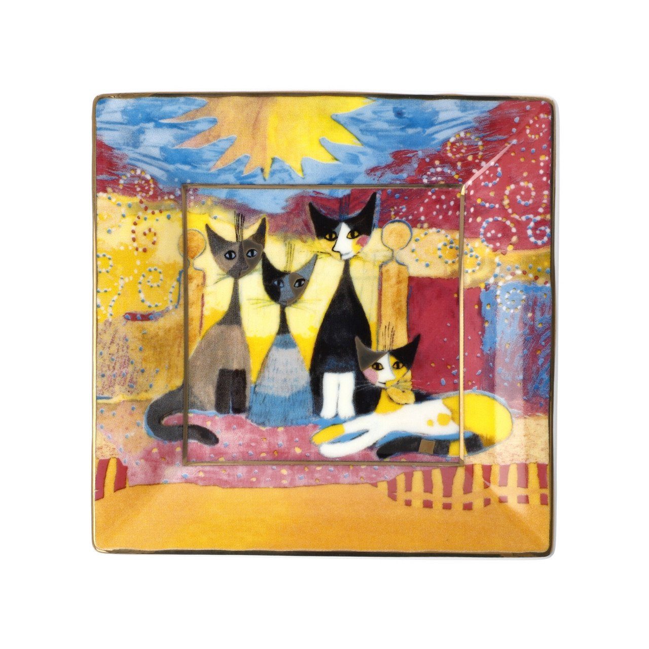 Goebel Schale Rosina Wachtmeister - Macchia e amici, Fine Bone China, Lieferumfang: 1 Rosina ...